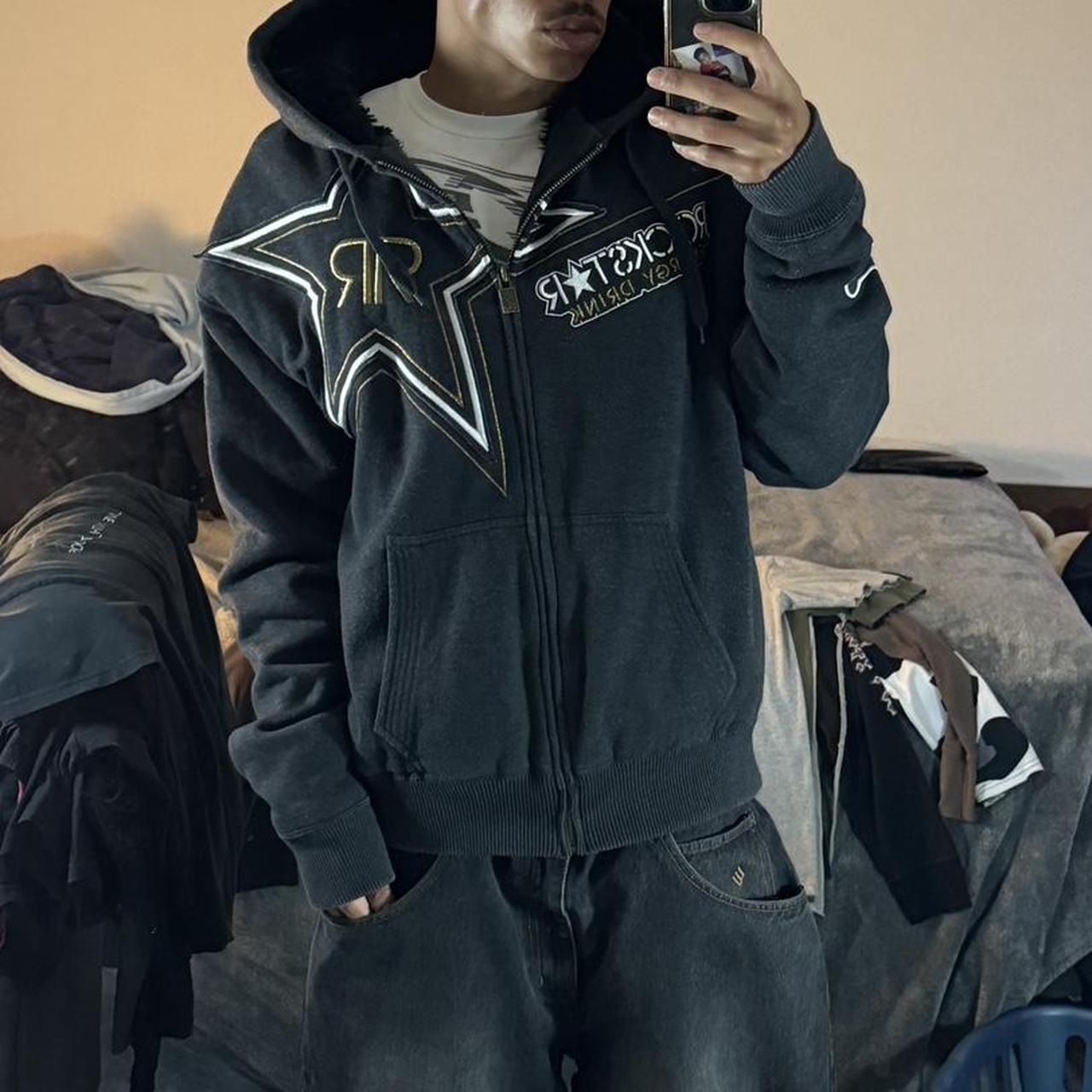 y2k Fox Racing x Rockstar Energy... | Depop