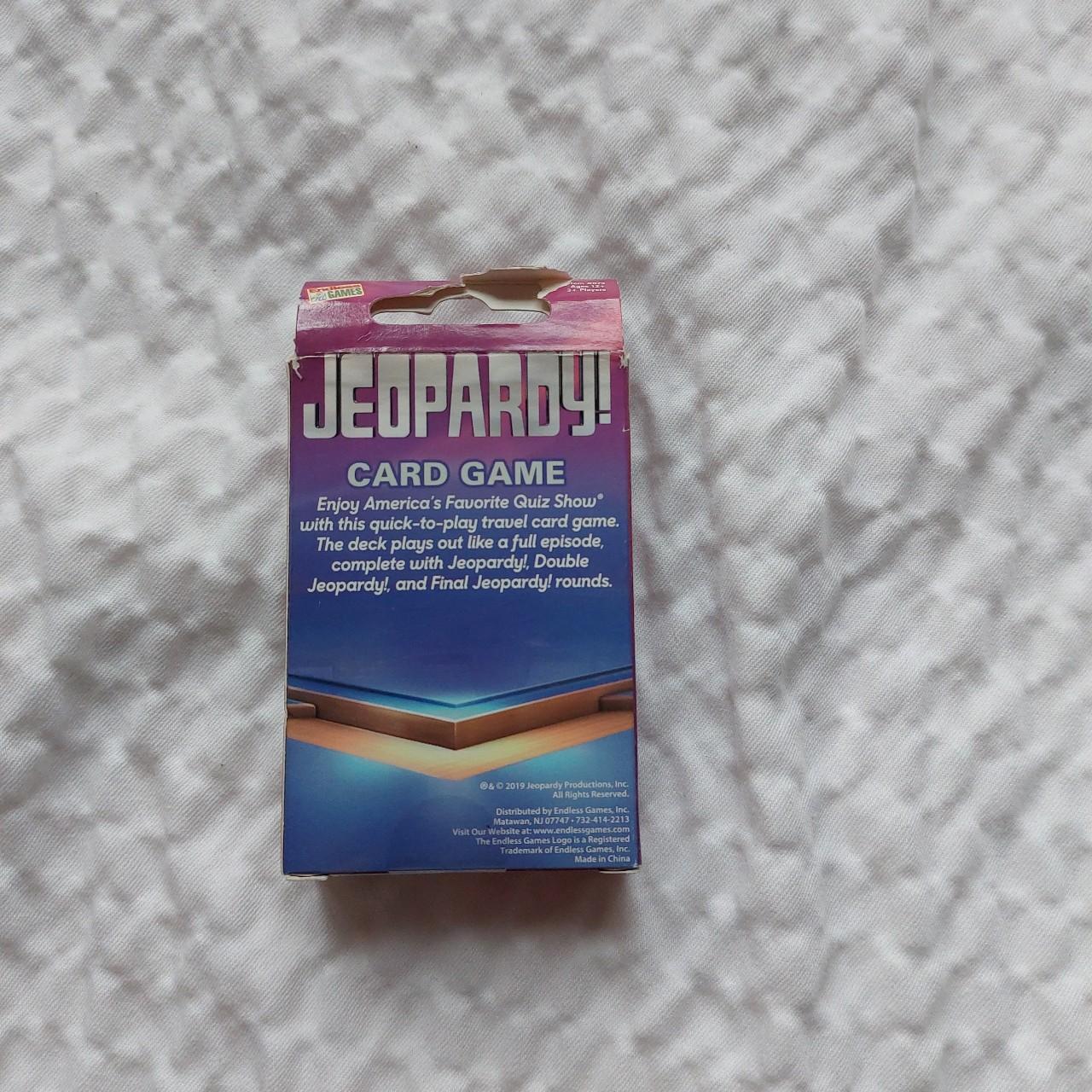 Jeopardy! Card game, no missing or damages cards,... | Depop