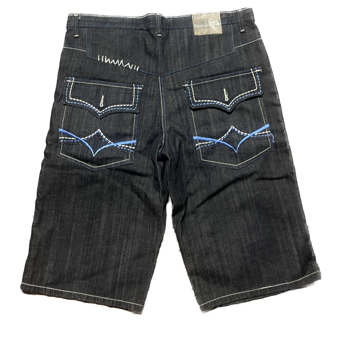 VINTAGE RARE Y2K RED APE JORTS check out my... - Depop