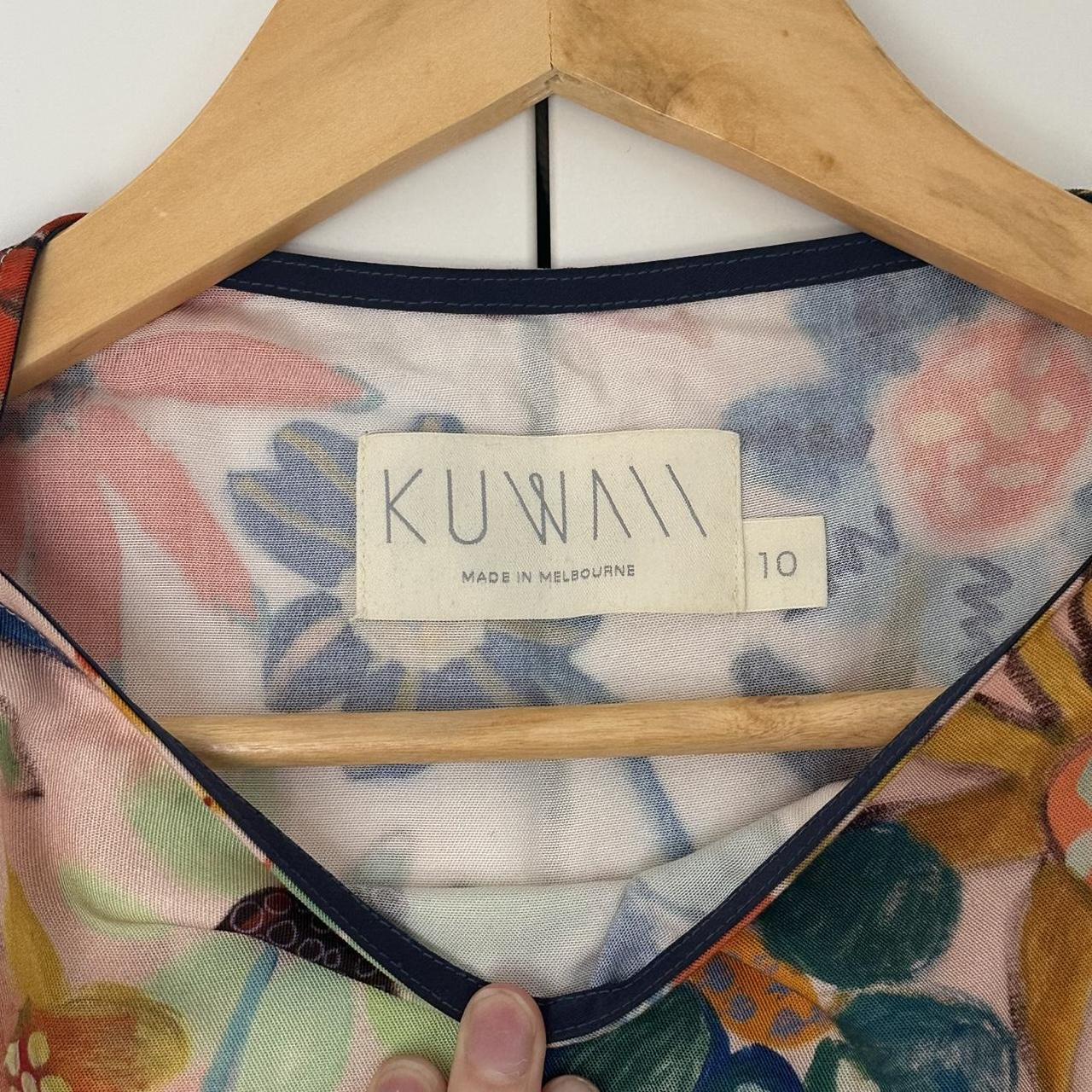 Kuwaii shell tee Charlotte Alldis print Size S Worn... | Depop