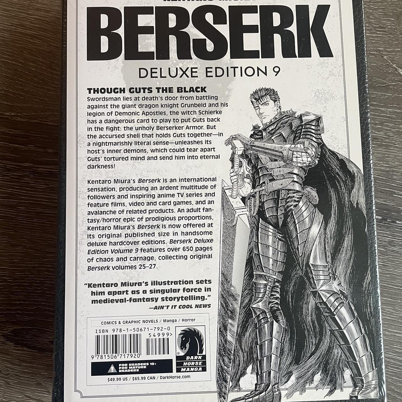 Berserk Volume 9 Deluxe Edition hard cover... - Depop