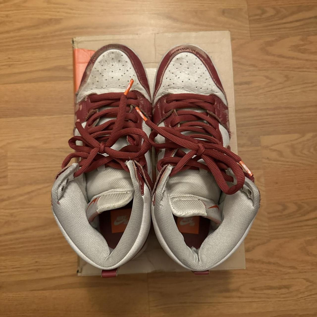 Nike Sb Dunk High Pro ISO “Sweet Beet” size 10.5... - Depop