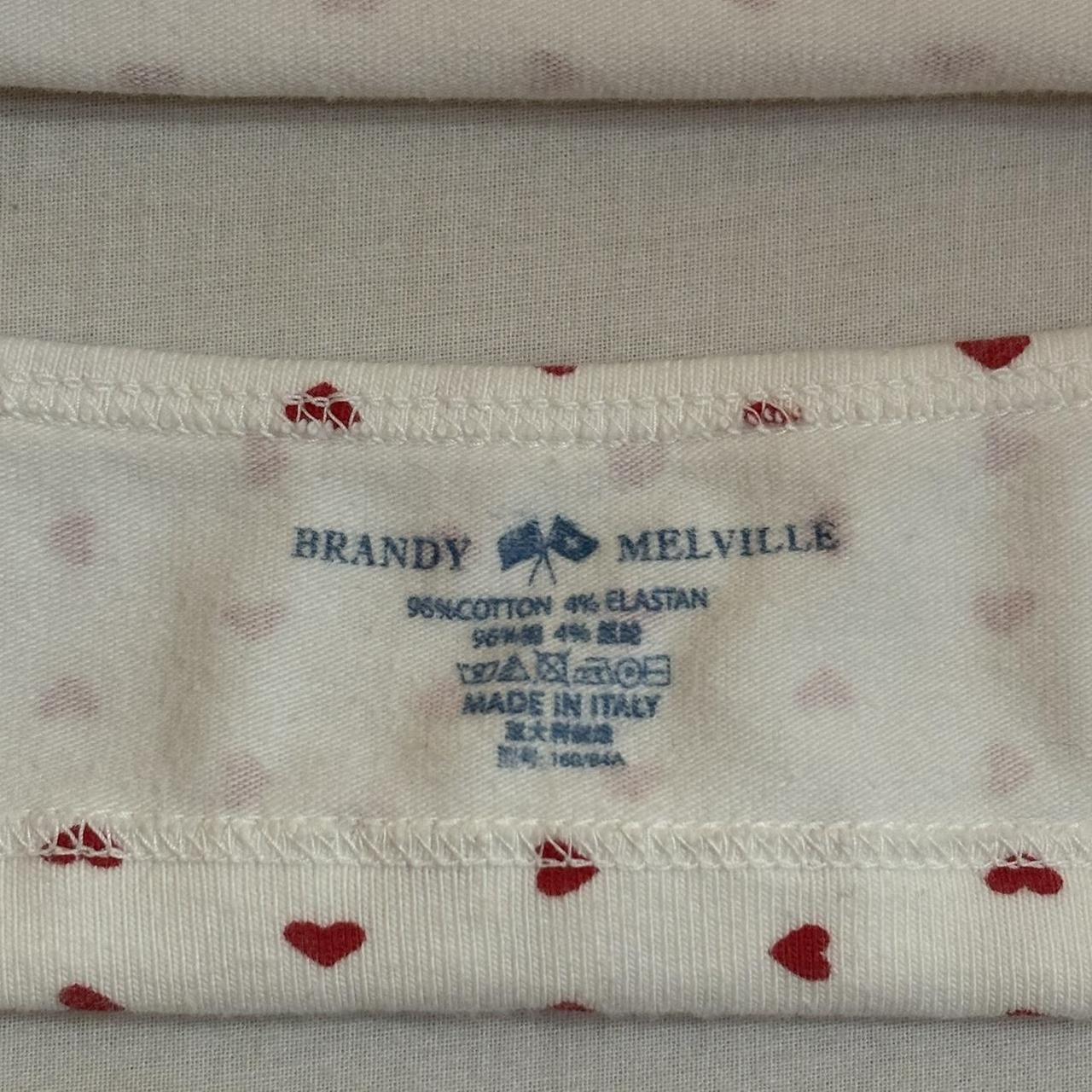 brandy heart tank never worn, perfect condition... - Depop