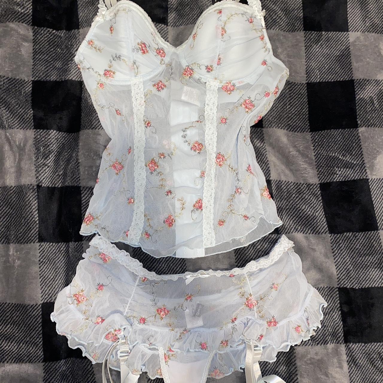 Beautiful light blue rampage set it has beautiful... - Depop