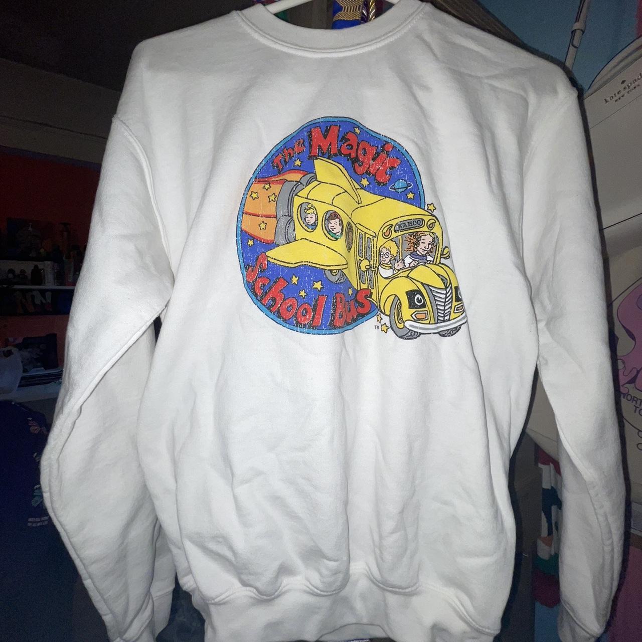 The Magic School Bus crew neck sweatshirt From... - Depop