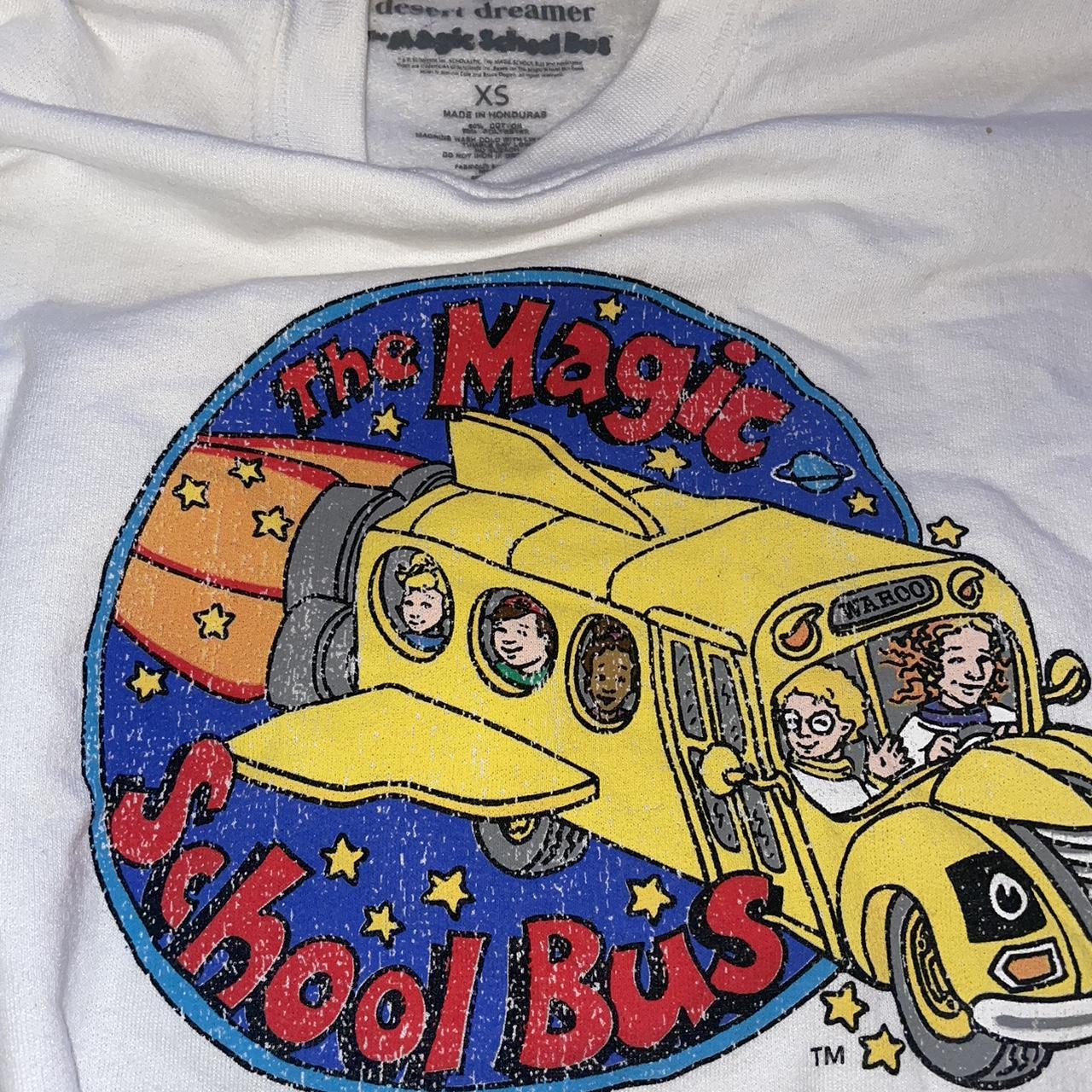 The Magic School Bus crew neck sweatshirt From... - Depop