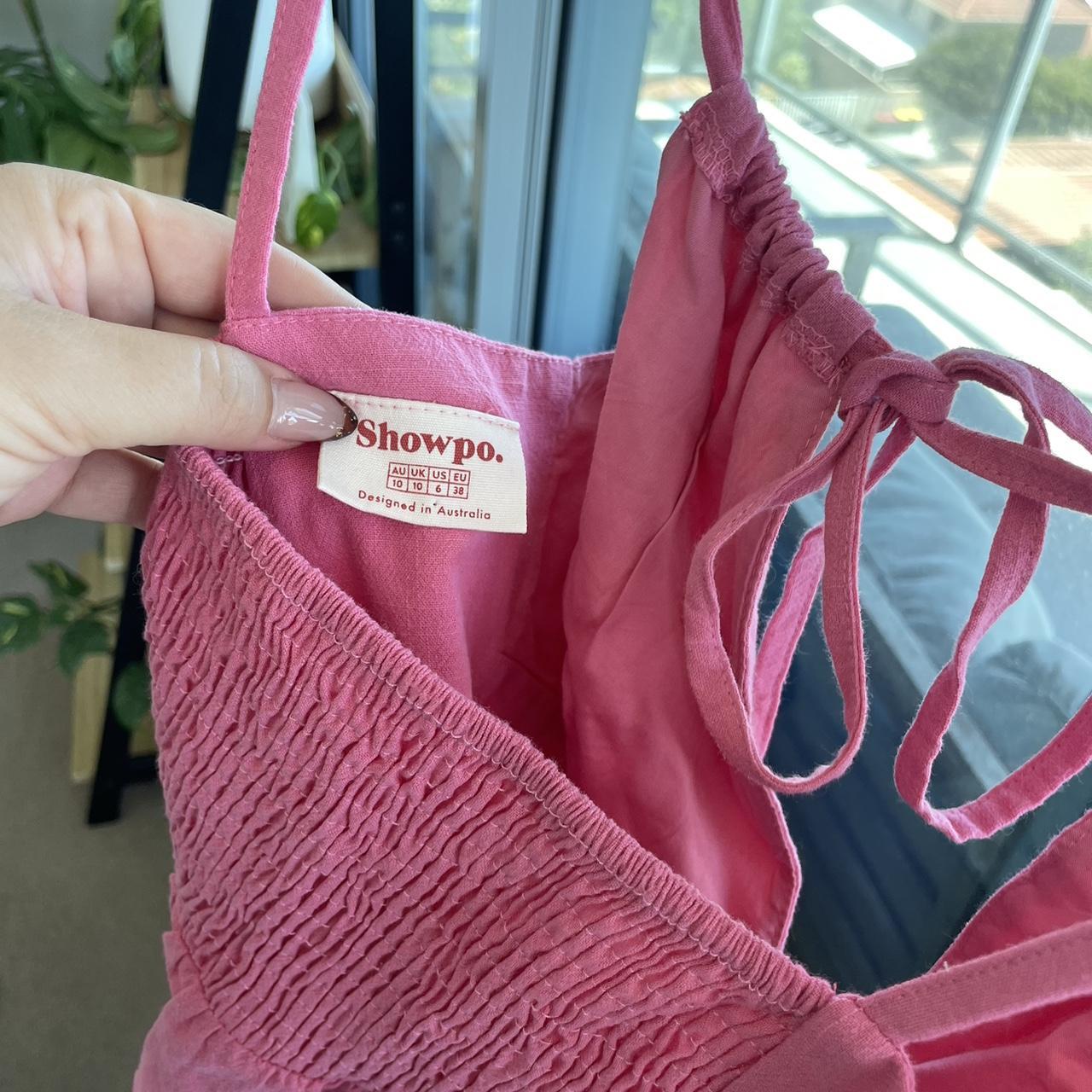 Showpo pink top So cute on I just don’t wear it enough - Depop