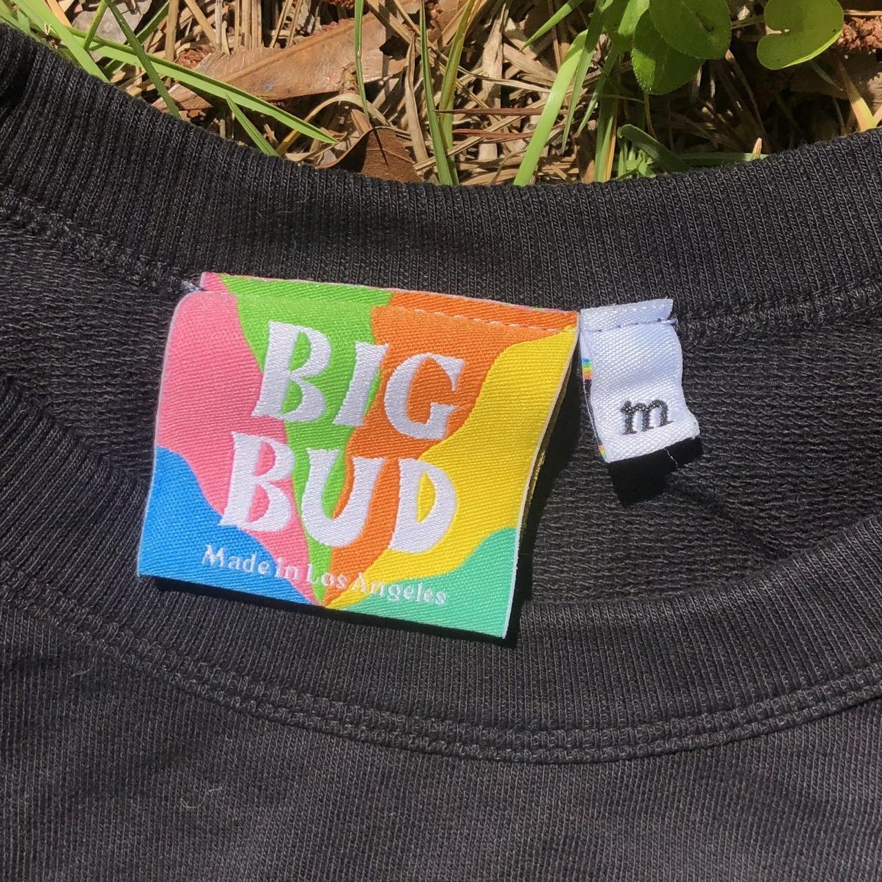 Big Bud Press Women's Black Sweatshirt | Depop