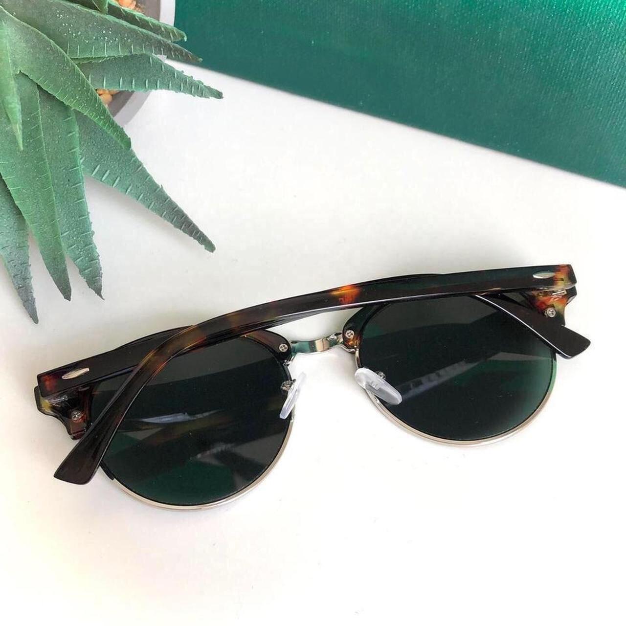 Round Tortoise Shell Sunglasses Free pouch with... - Depop
