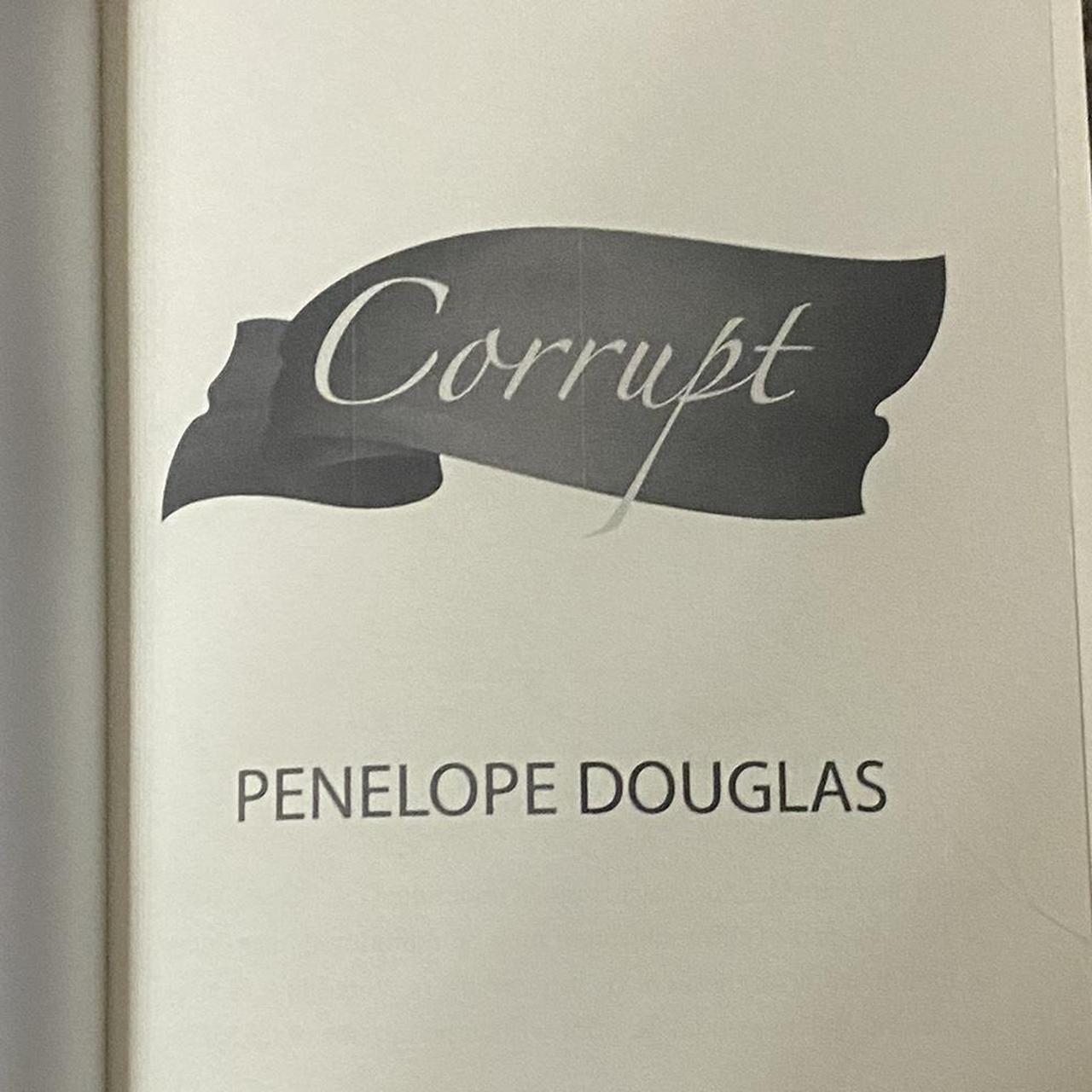 Corrupt by Penelope Douglas, original/rare cover.... - Depop