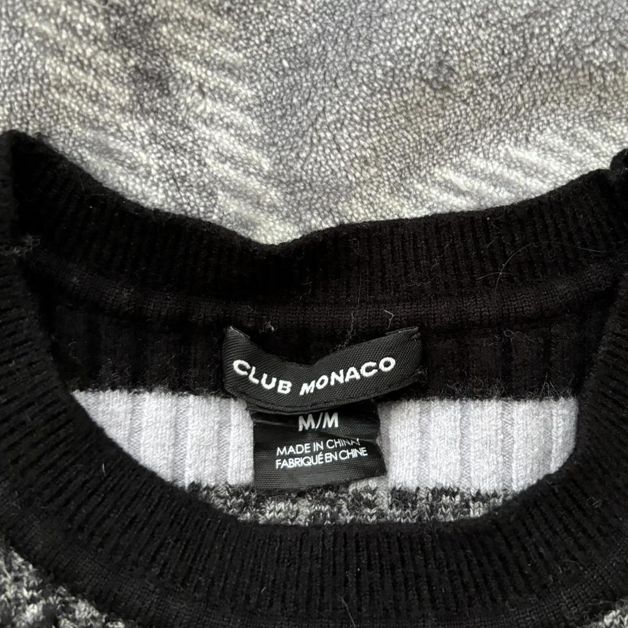 club monaco thick sweater! - i cropped this cause it... - Depop