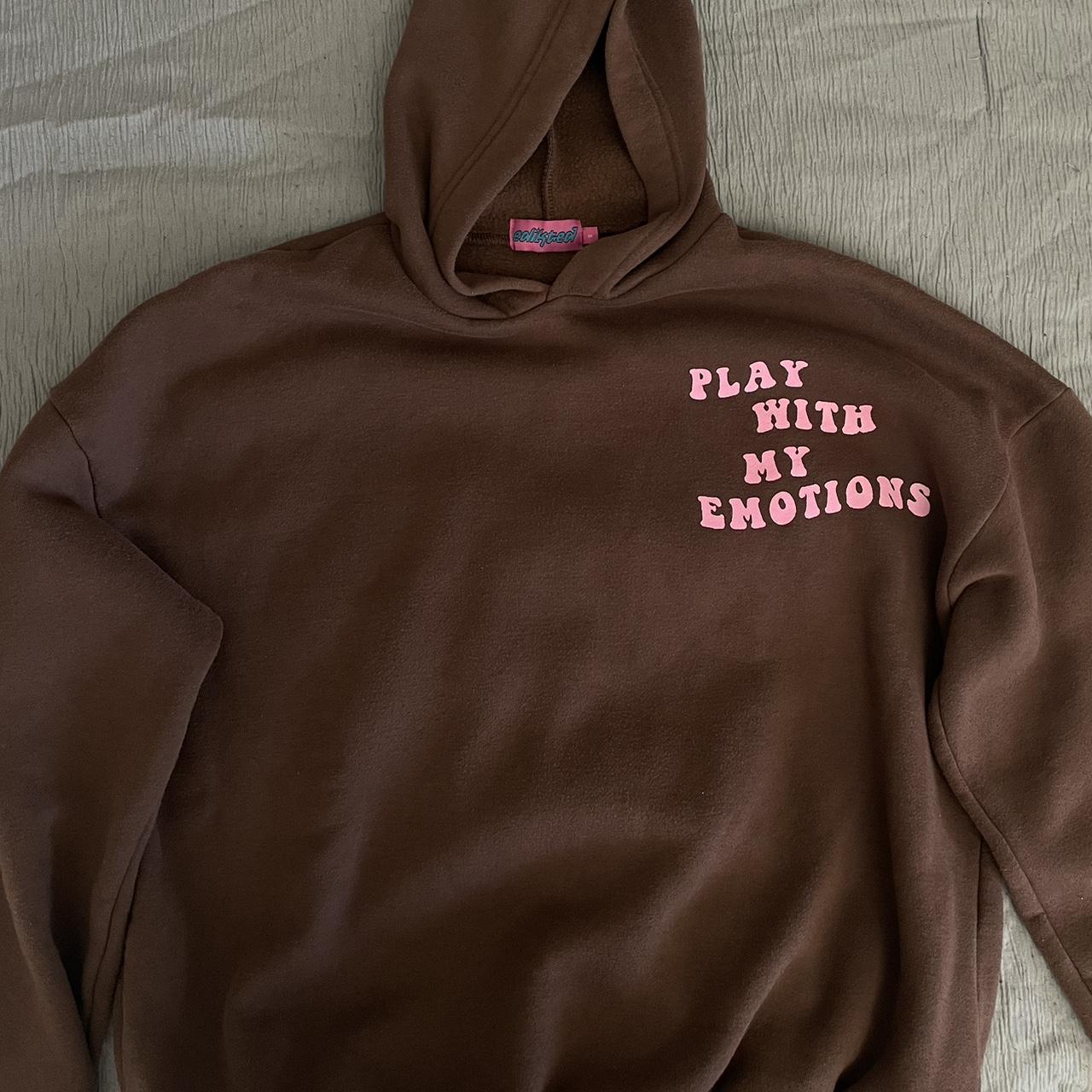 Play With My Emotions Edikted Hoodie🌟 #Streetwear... - Depop