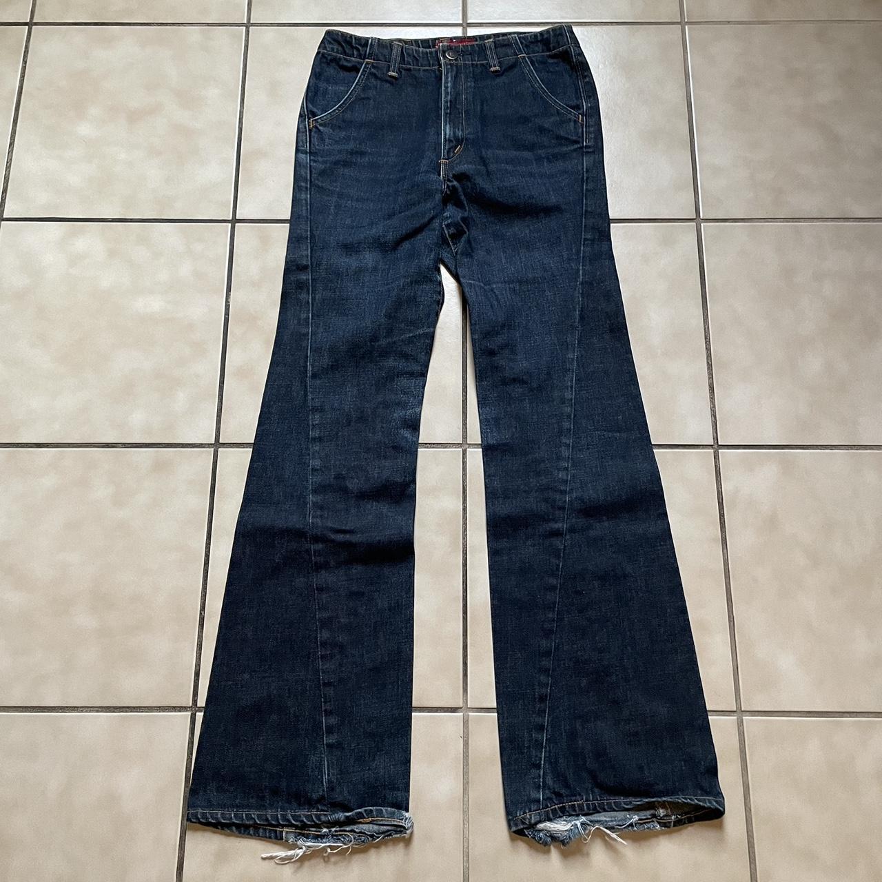 vintage edwin function japanese bootcut denim tag... - Depop