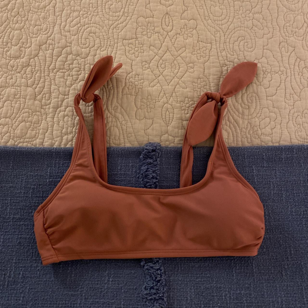 target bathing suit top worn once - Depop