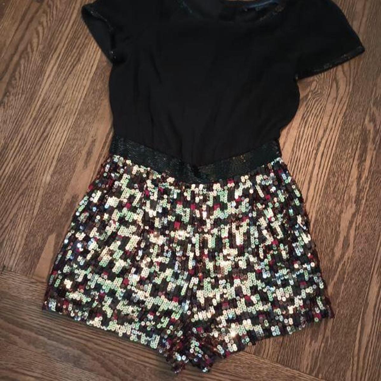 #Eras. Fancy romper! Beads and sequins! Vintage.... - Depop