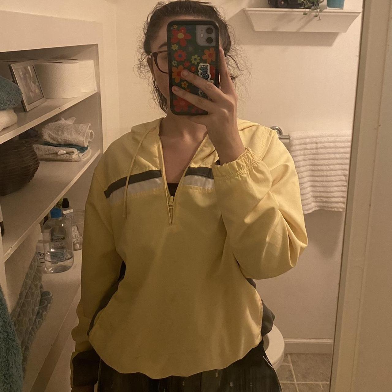 Reebok Women's Yellow Jacket | Depop