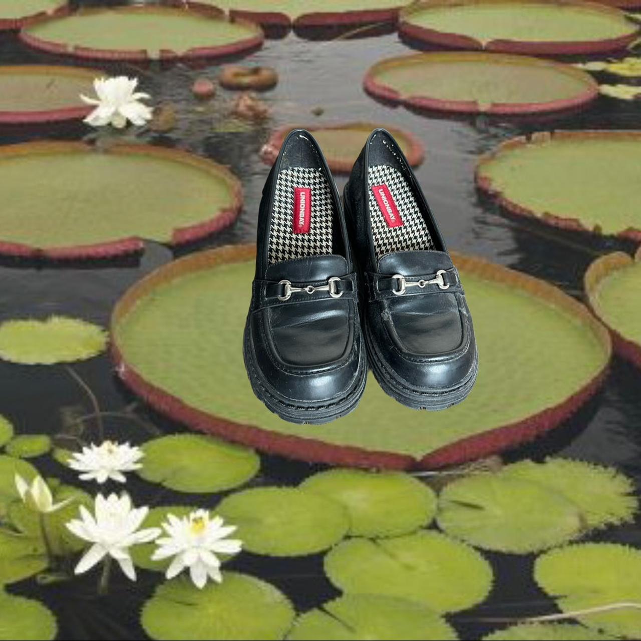 Union Bay Women's Black Loafers | Depop