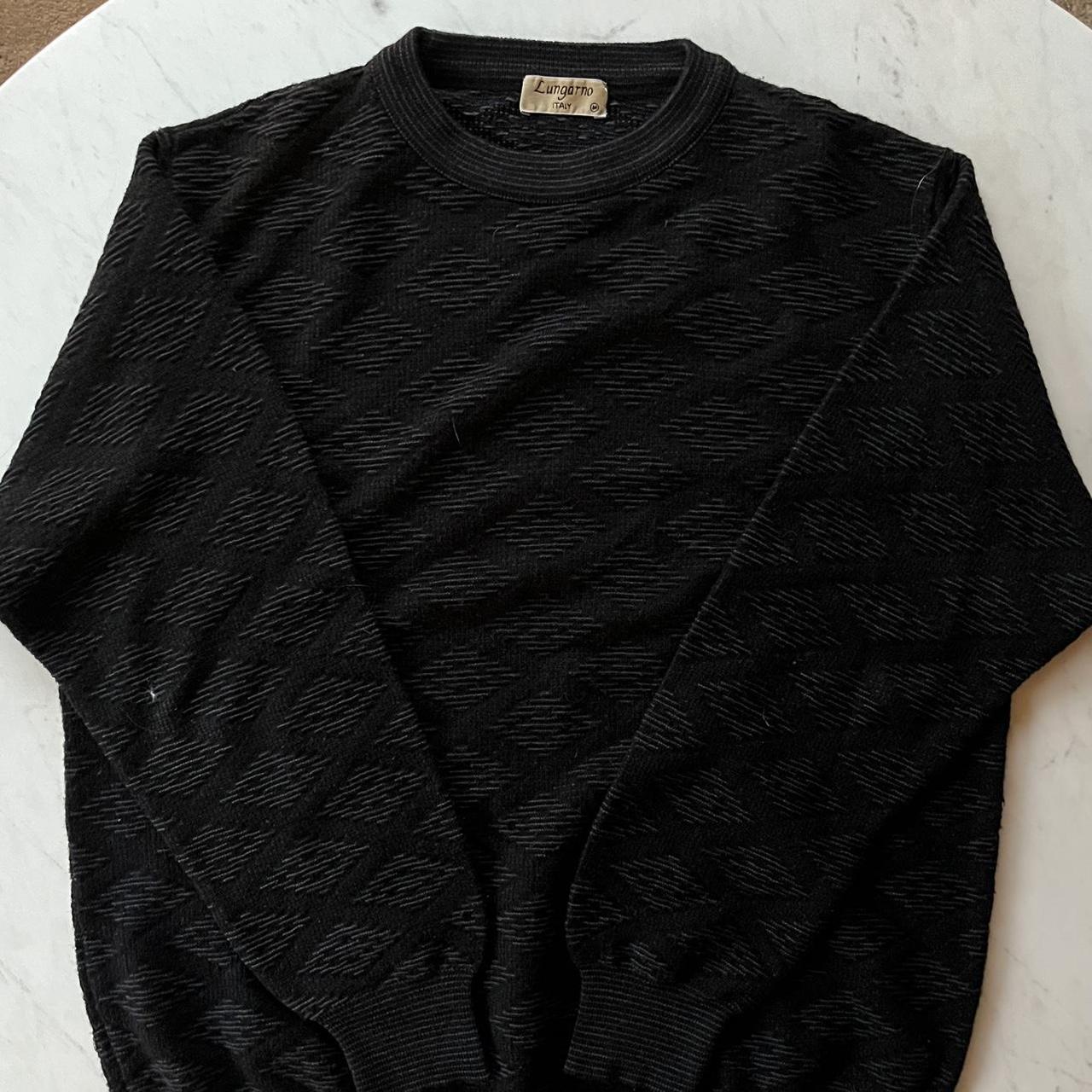 Vintage Lungarno Italian knit sweater - Depop
