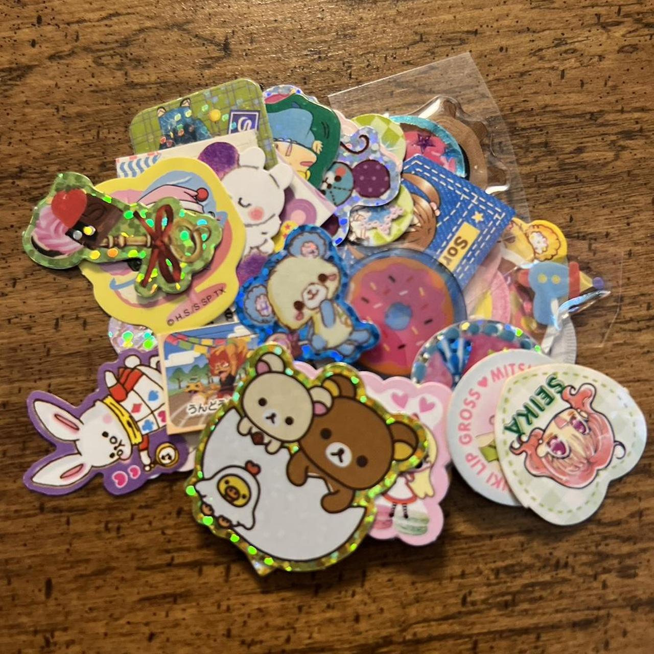 ⭐️50 random retro Heisei sticker flakes⭐️ ⭐️Will get... - Depop