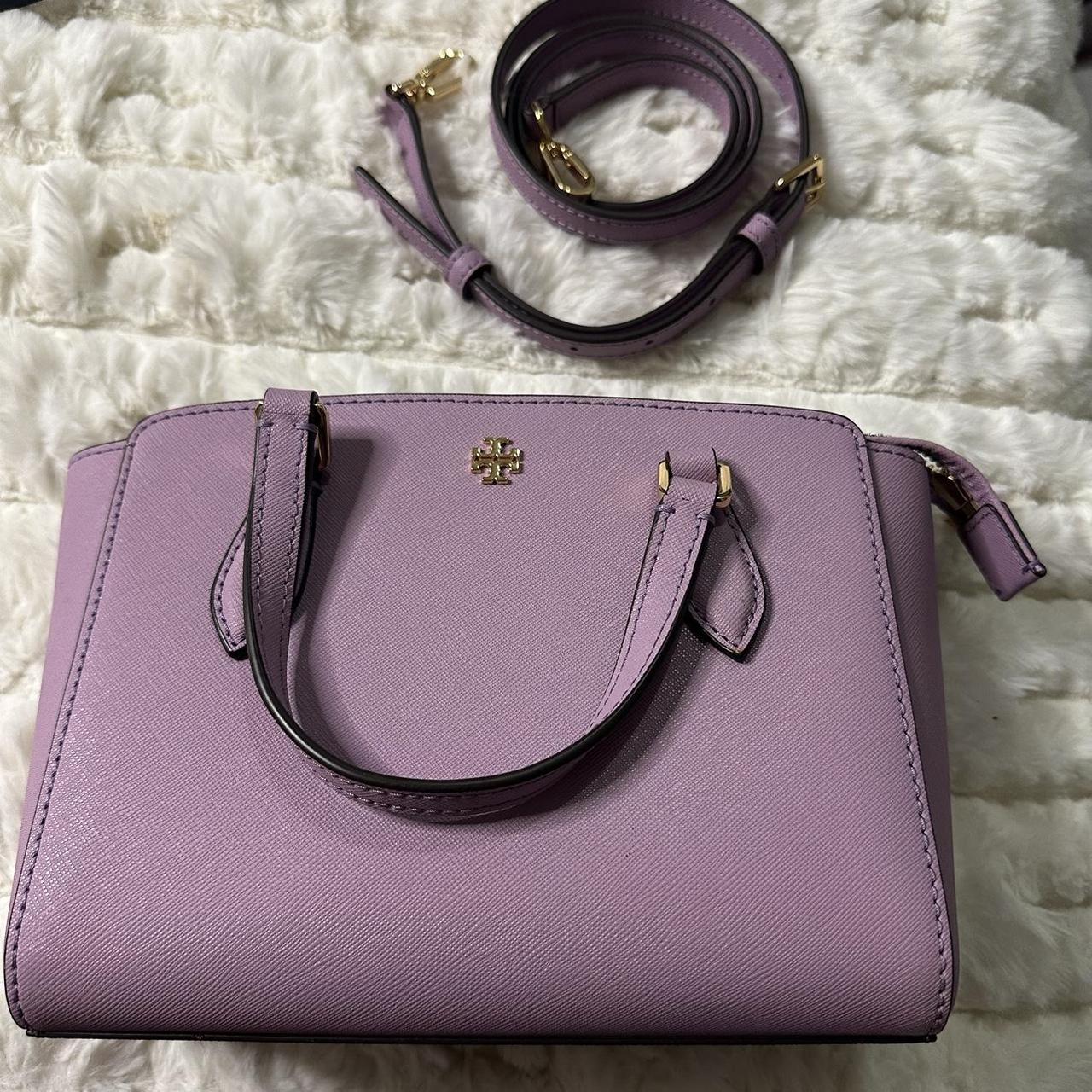 Tory Burch purple crossbody bag #ToryBurch - Depop
