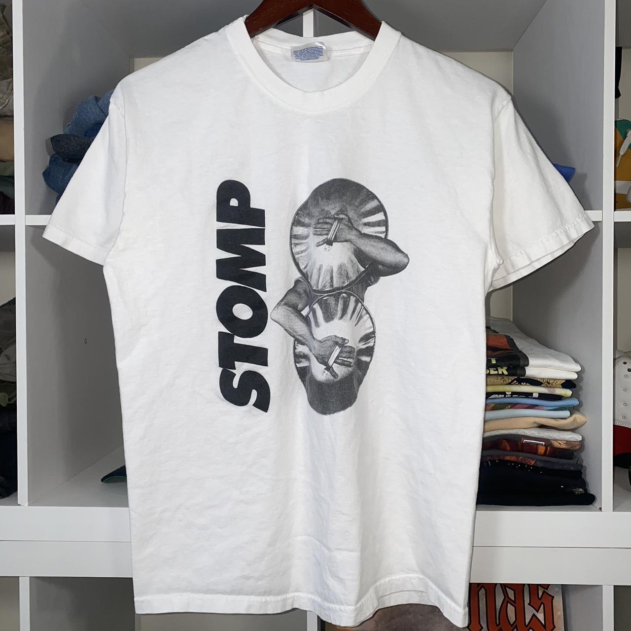 vintage 90s stomp tour of the americas t shirt size... - Depop
