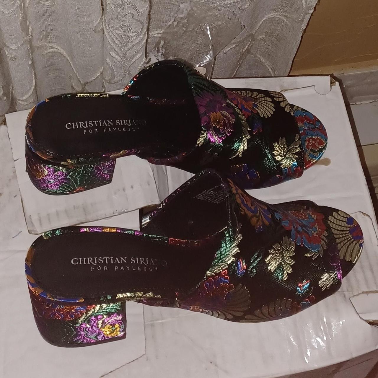 Size 9, clogs, multi-colored | Depop