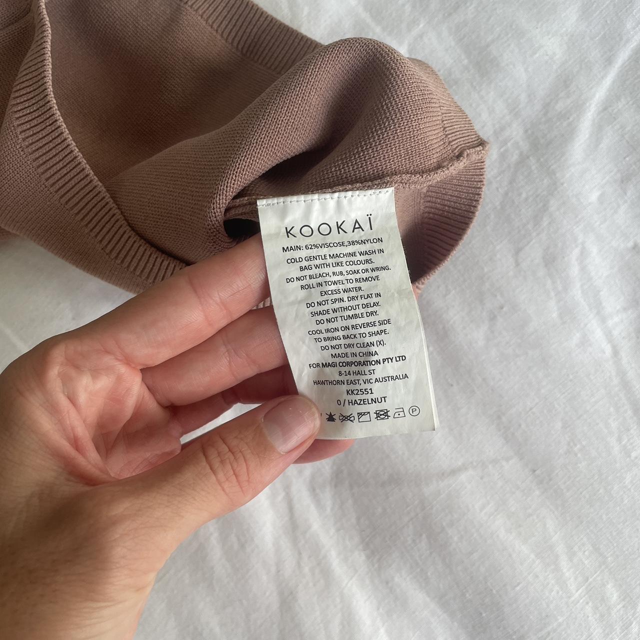 Kookai Malone Scoop Top Tank Crop Size 0, will fit... - Depop