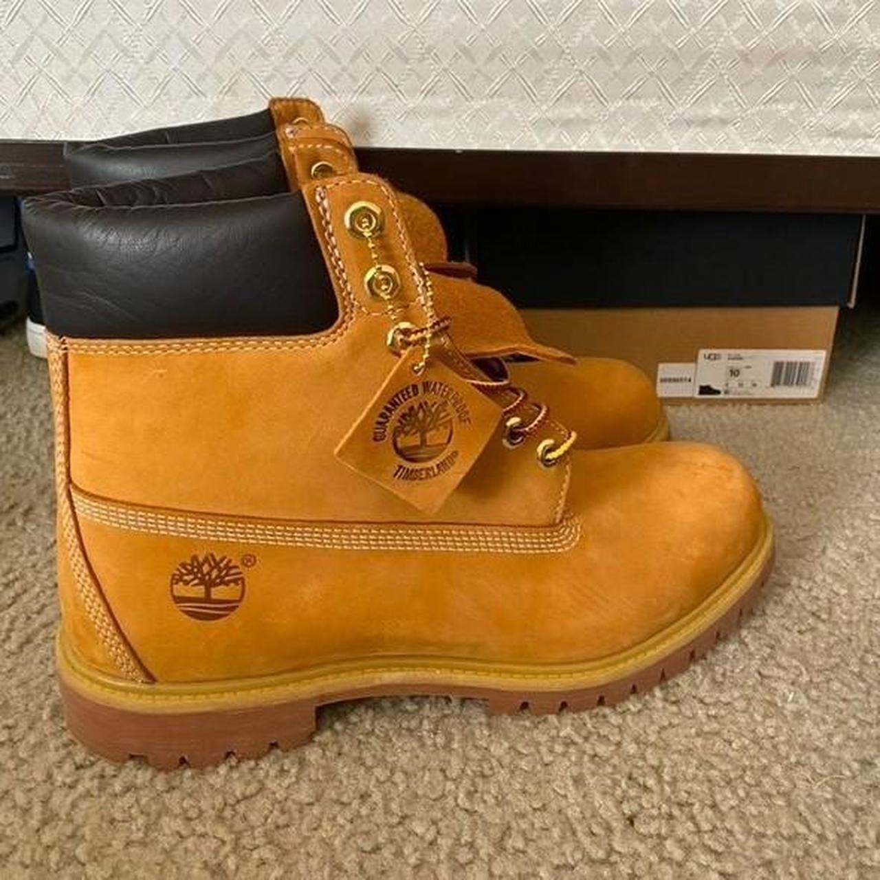 Size 11 timbs I don't have the box the shoe is in... | Depop