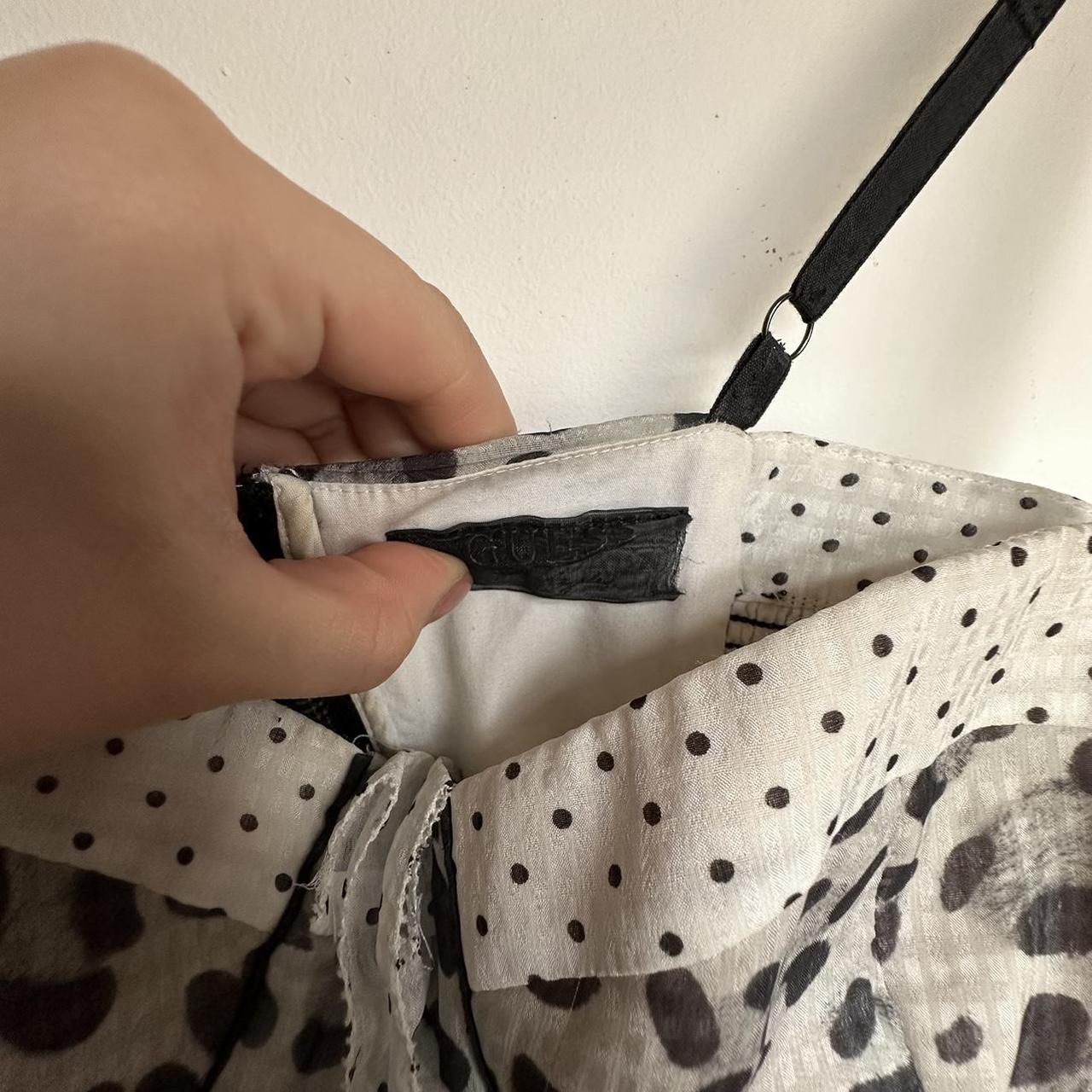 Vintage Guess Leopard Print Y2K Corset... - Depop