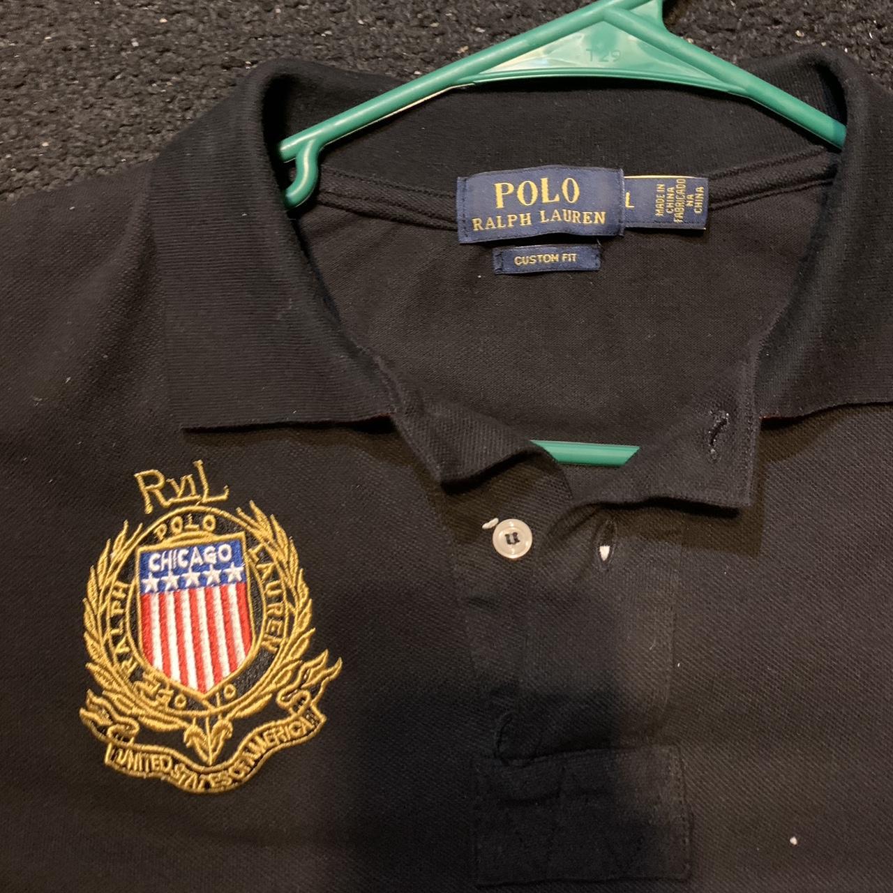 Ralph Lauren Chicago Polo Chief Keef Size: Large - Depop