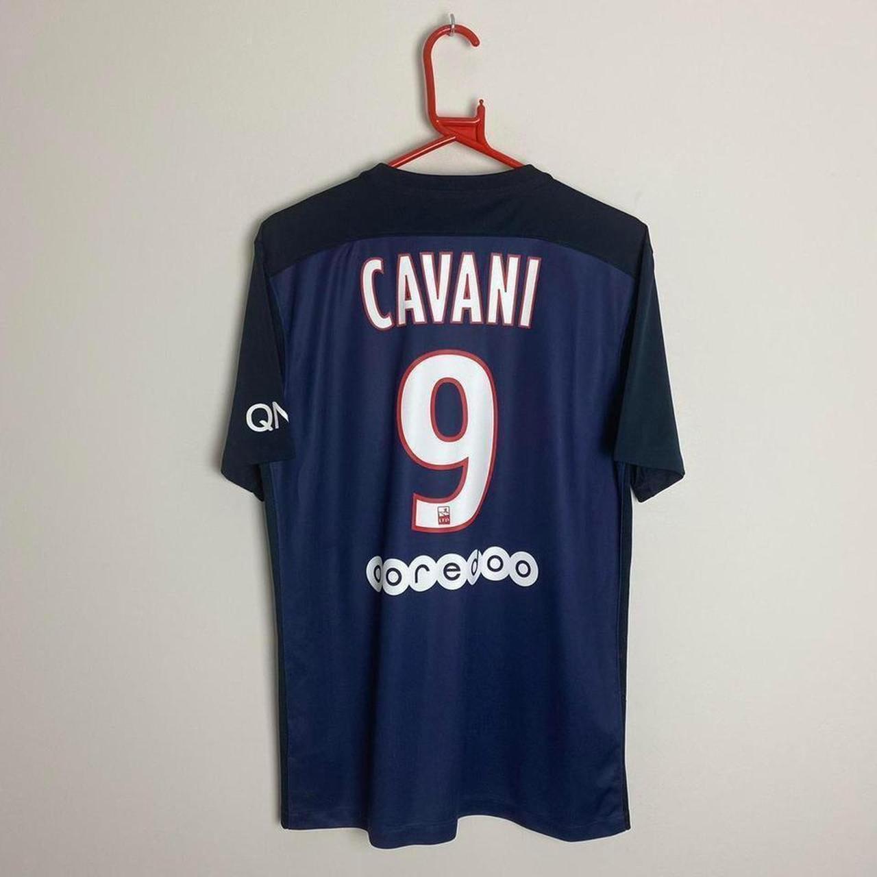 CAVANI 9 PSG Paris Saint Germain Football Shirt... - Depop