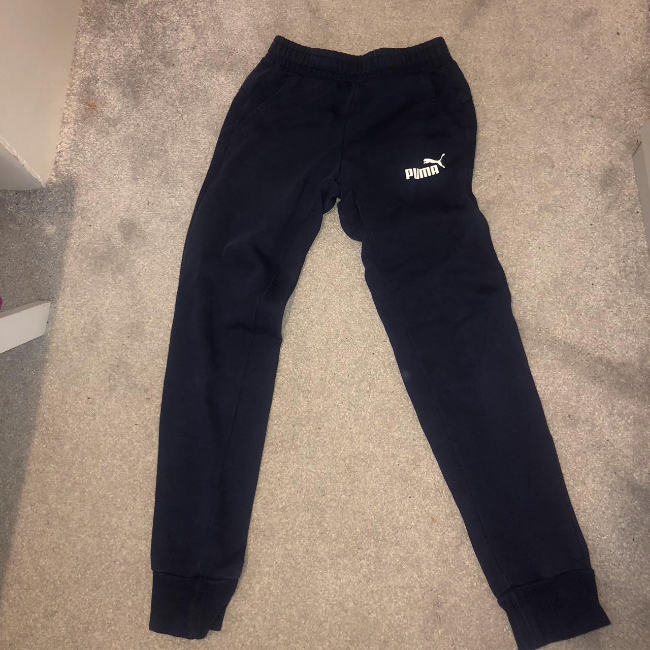 Puma Women's Navy Joggers-tracksuits | Depop