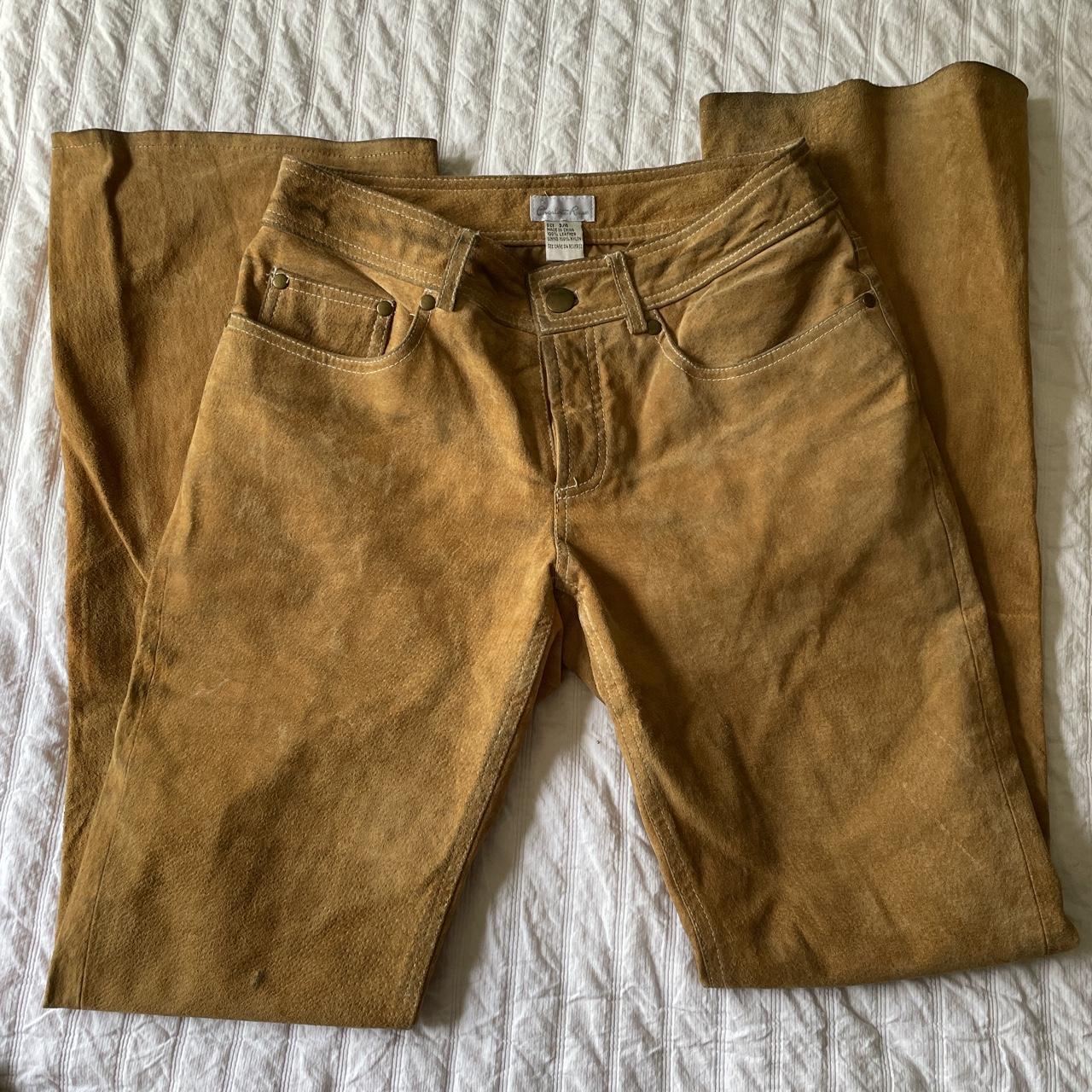 vintage preloved charlotte russe leather suede... | Depop