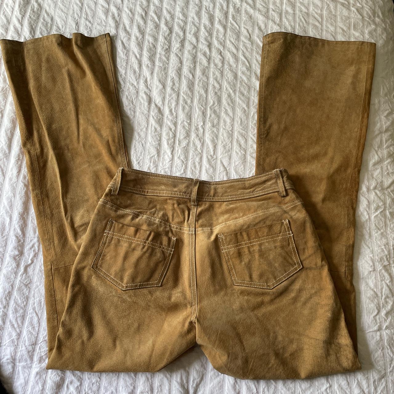 vintage preloved charlotte russe leather suede... | Depop
