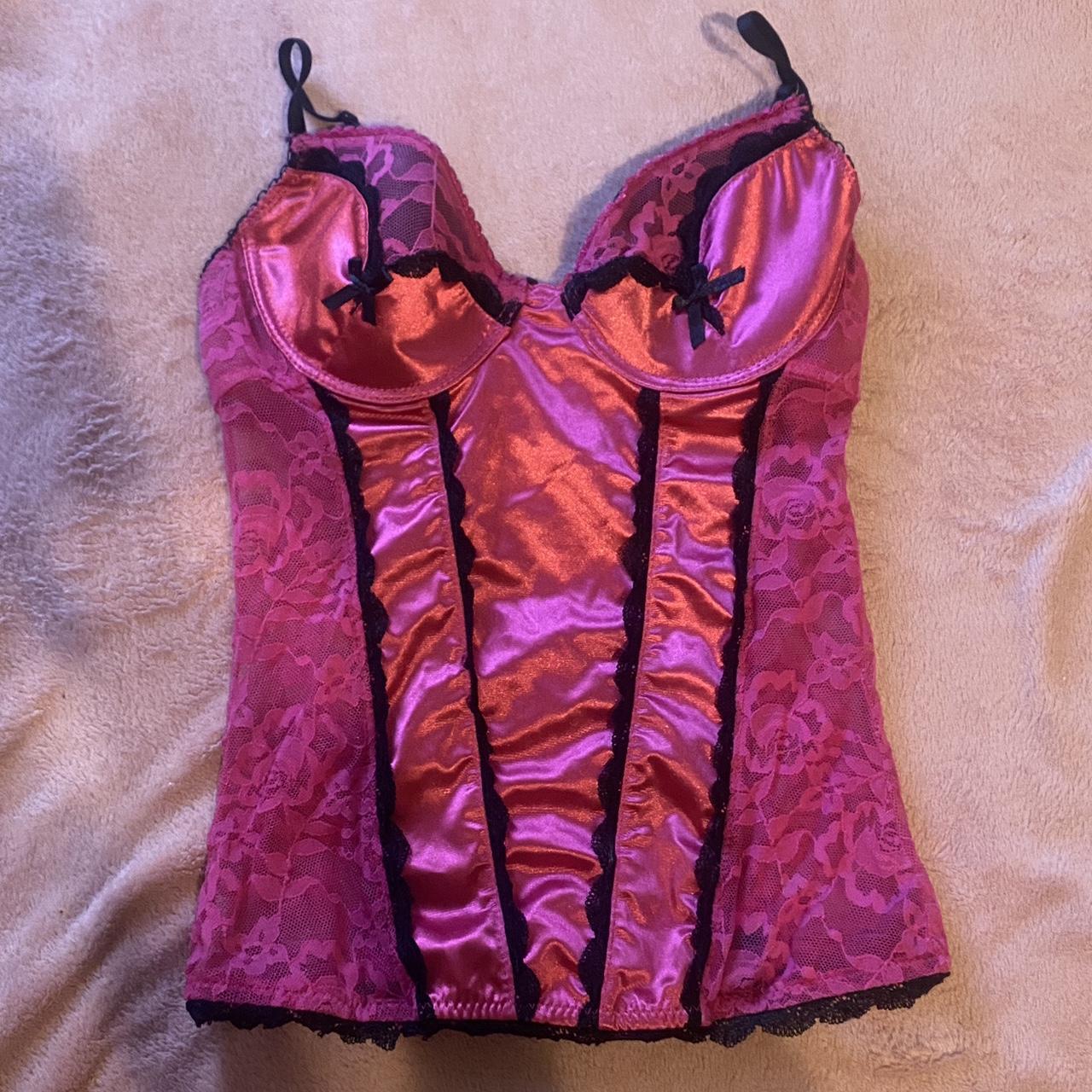 Pink nature intimated corset Size: 34B Brand: Nature... - Depop