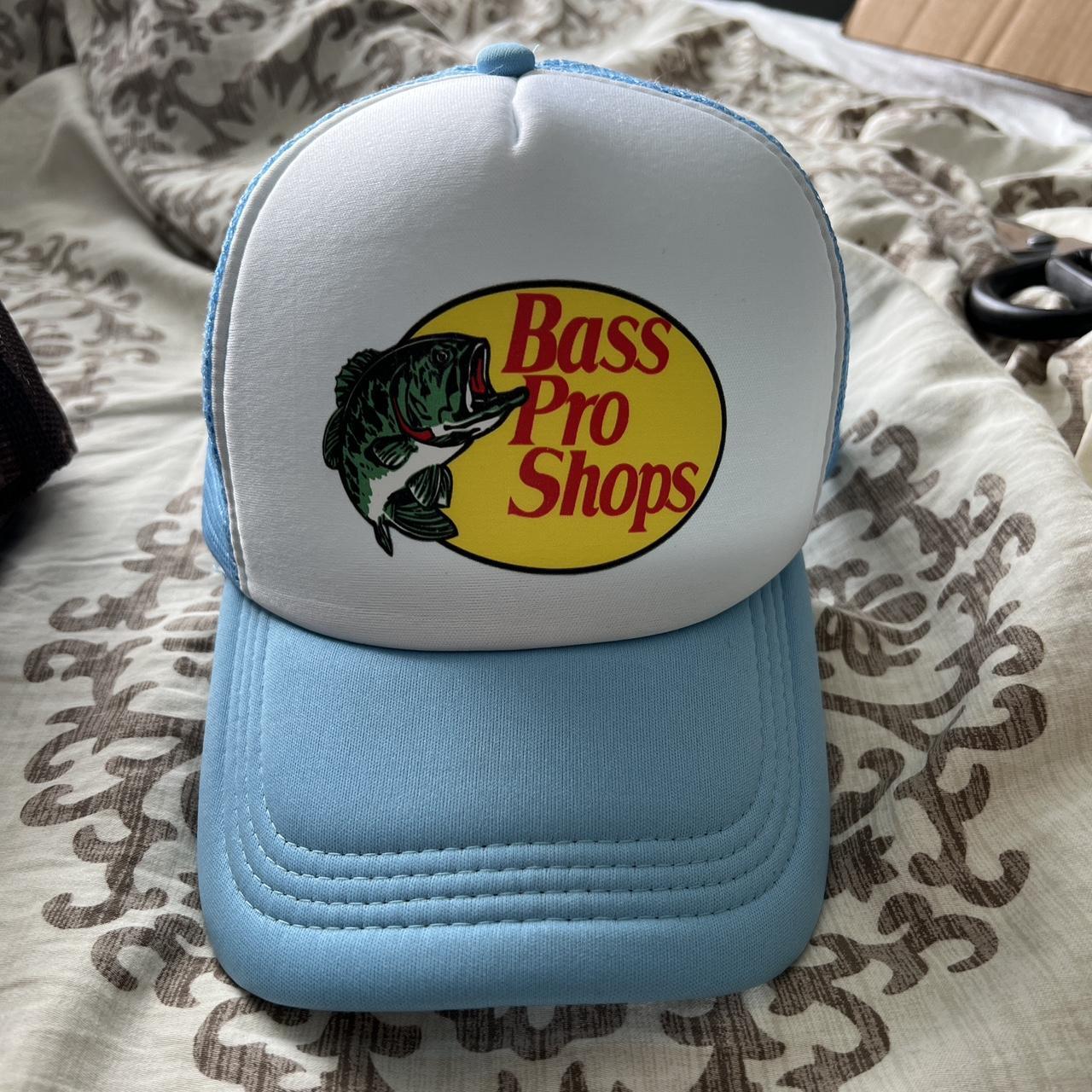 Brown and Blue bass pro shops hats repop! These are... - Depop