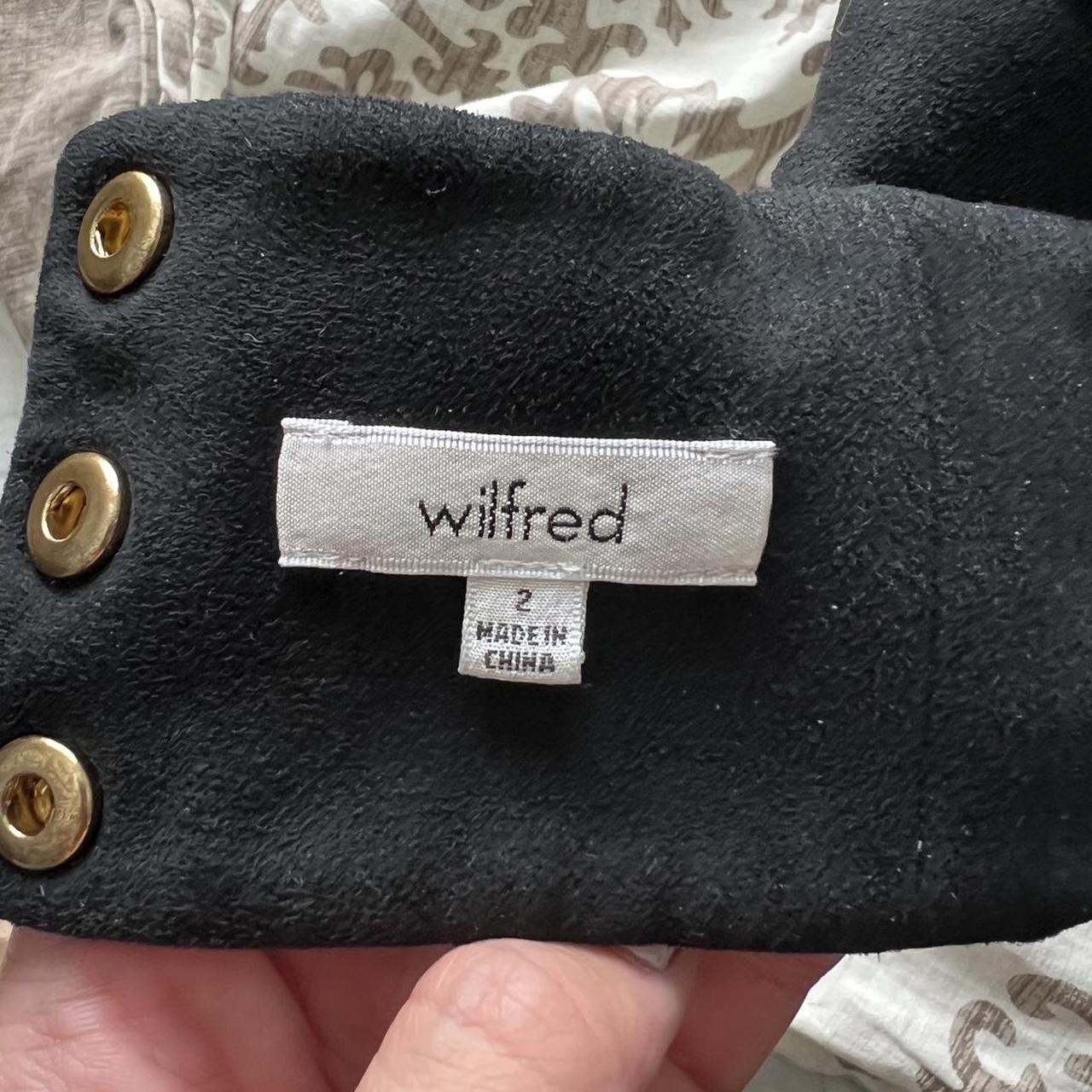 Wilfred Aritzia black top -size 2 -no flaws brand... - Depop