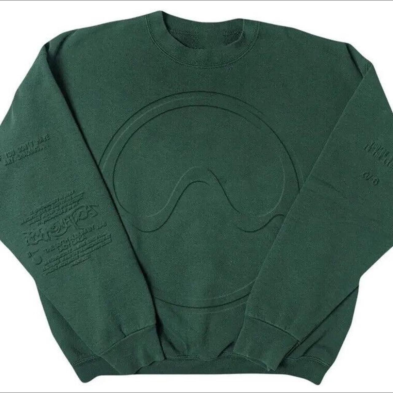 Lady Gaga Official Chromatica Green Embossed... - Depop