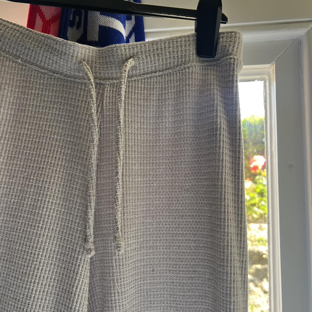 hollister low rise grey trackies amazing condition... - Depop