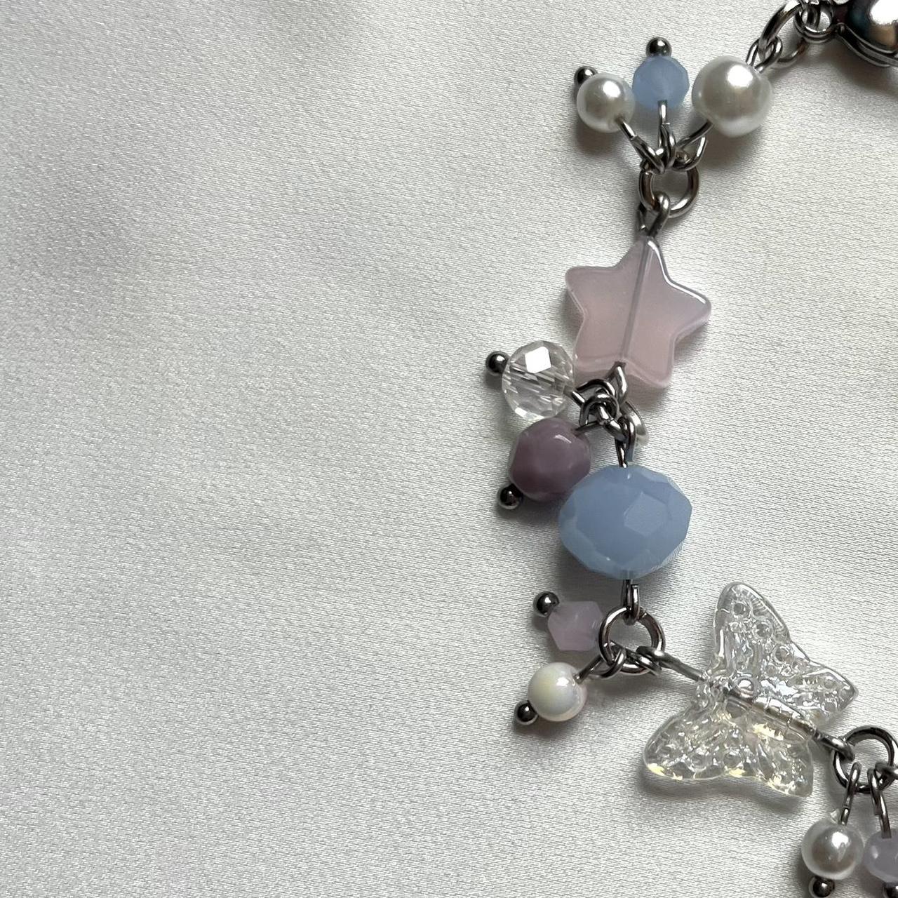 Fairytopia Clutter Bracelet Handmade with glass and... - Depop