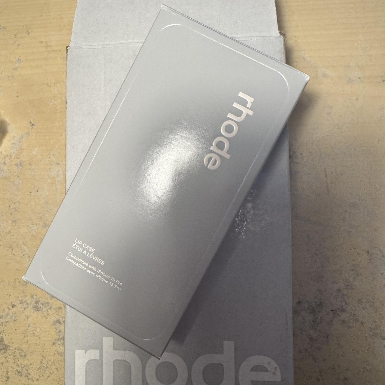rhode grey iphone 15 pro case | Depop