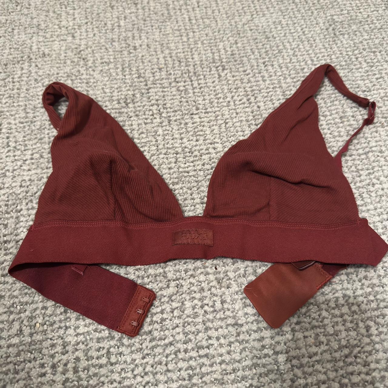 Skims size small red bra. worn only once - Depop