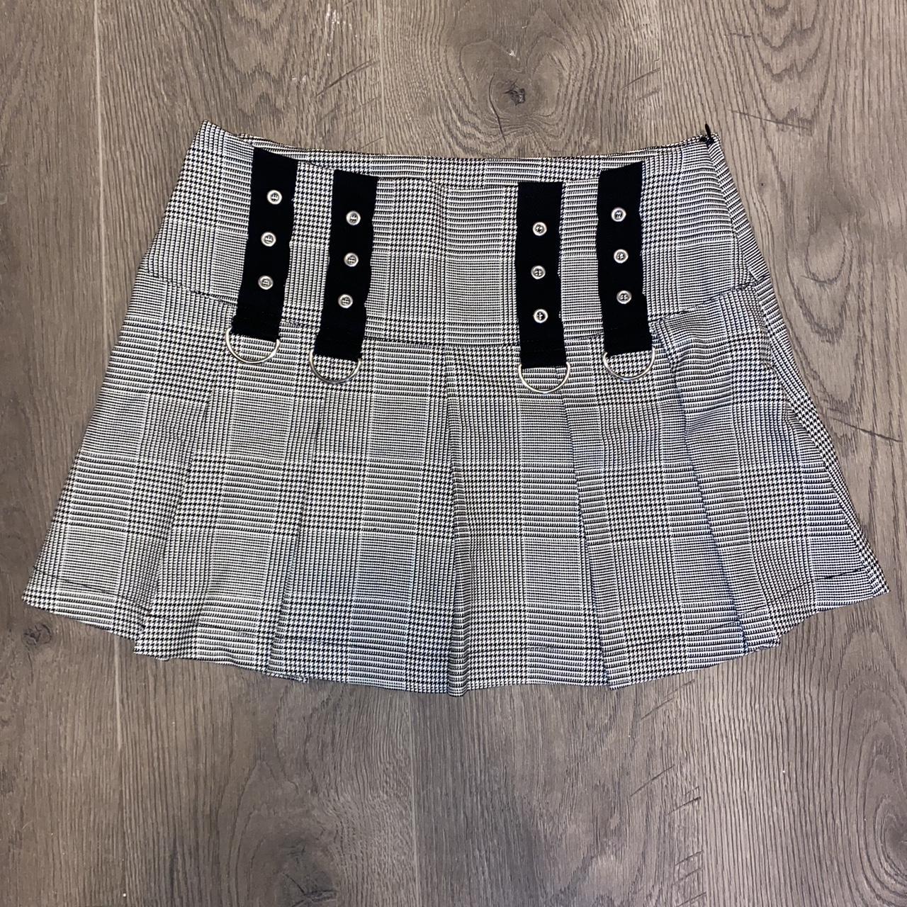 Minga London Plaid Rave Mini Skirt Size Small BRAND... - Depop