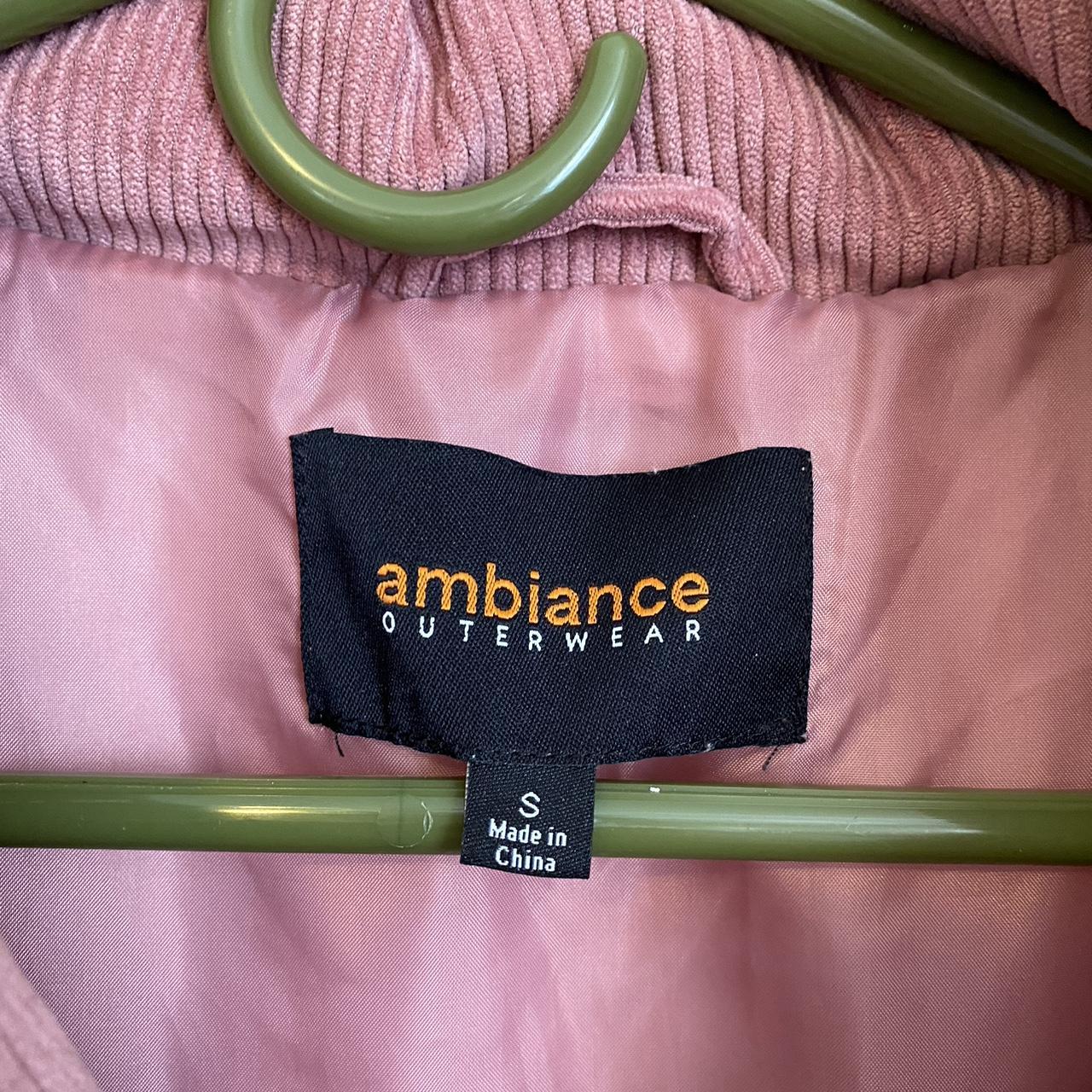 Ambiance Apparel Women's Pink Coat | Depop