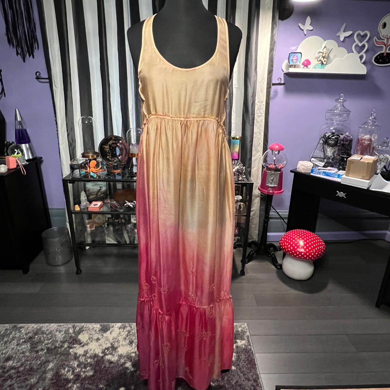 Pretty, 100% silk All Saints Dress. Purchased in... - Depop