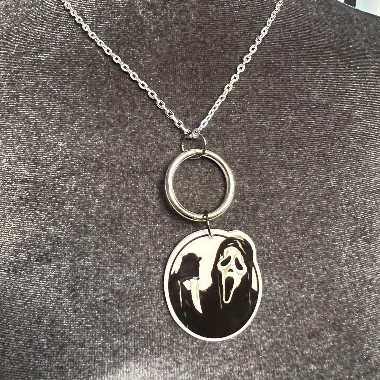 Scream necklace ! Everyone’s favorite villain. I’ve... - Depop