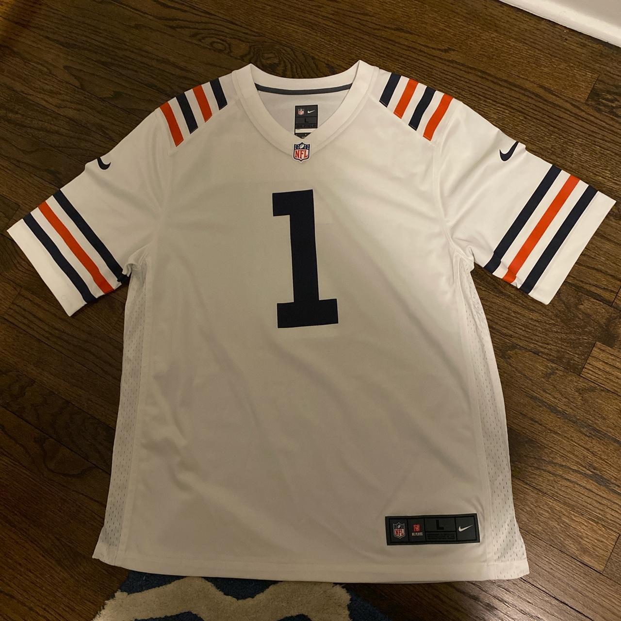 NFL Chicago Bears Justin Fields Jersey... - Depop