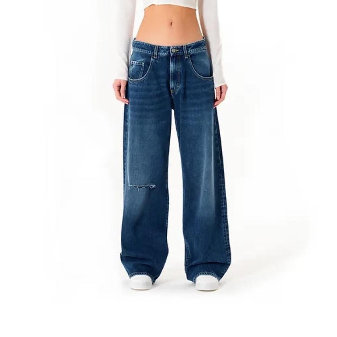 New with tags Icon Denim Bea wide leg denim 100% cotton - Depop