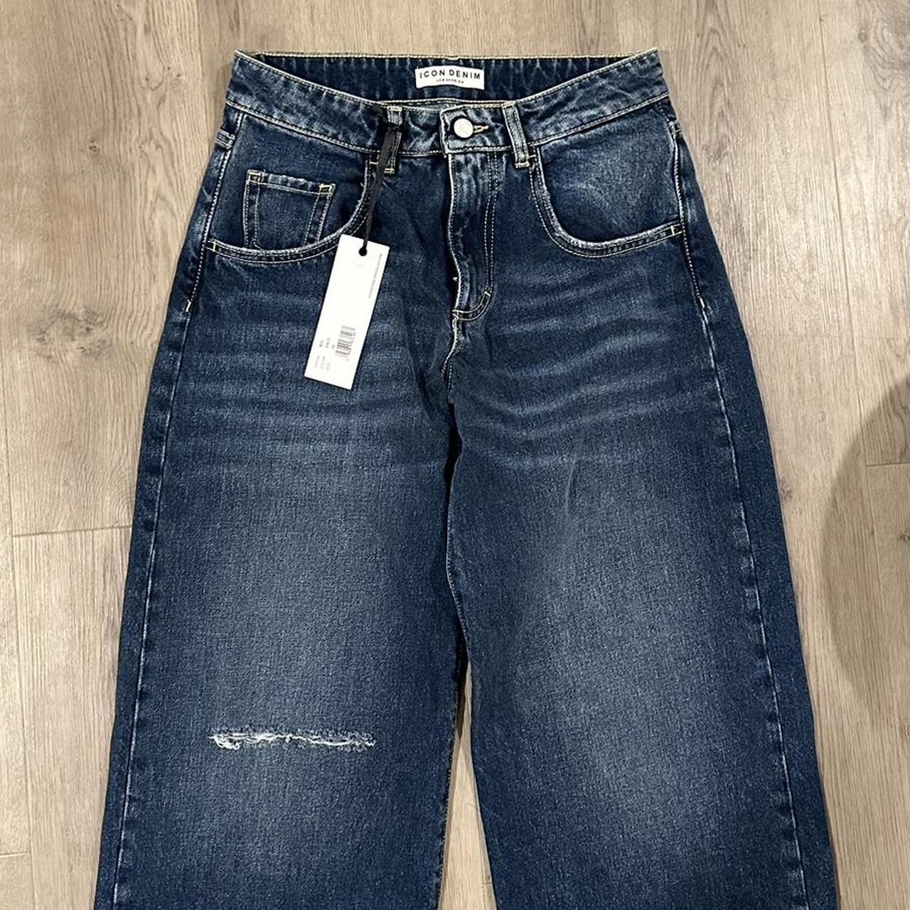 New with tags Icon Denim Bea wide leg denim 100% cotton - Depop