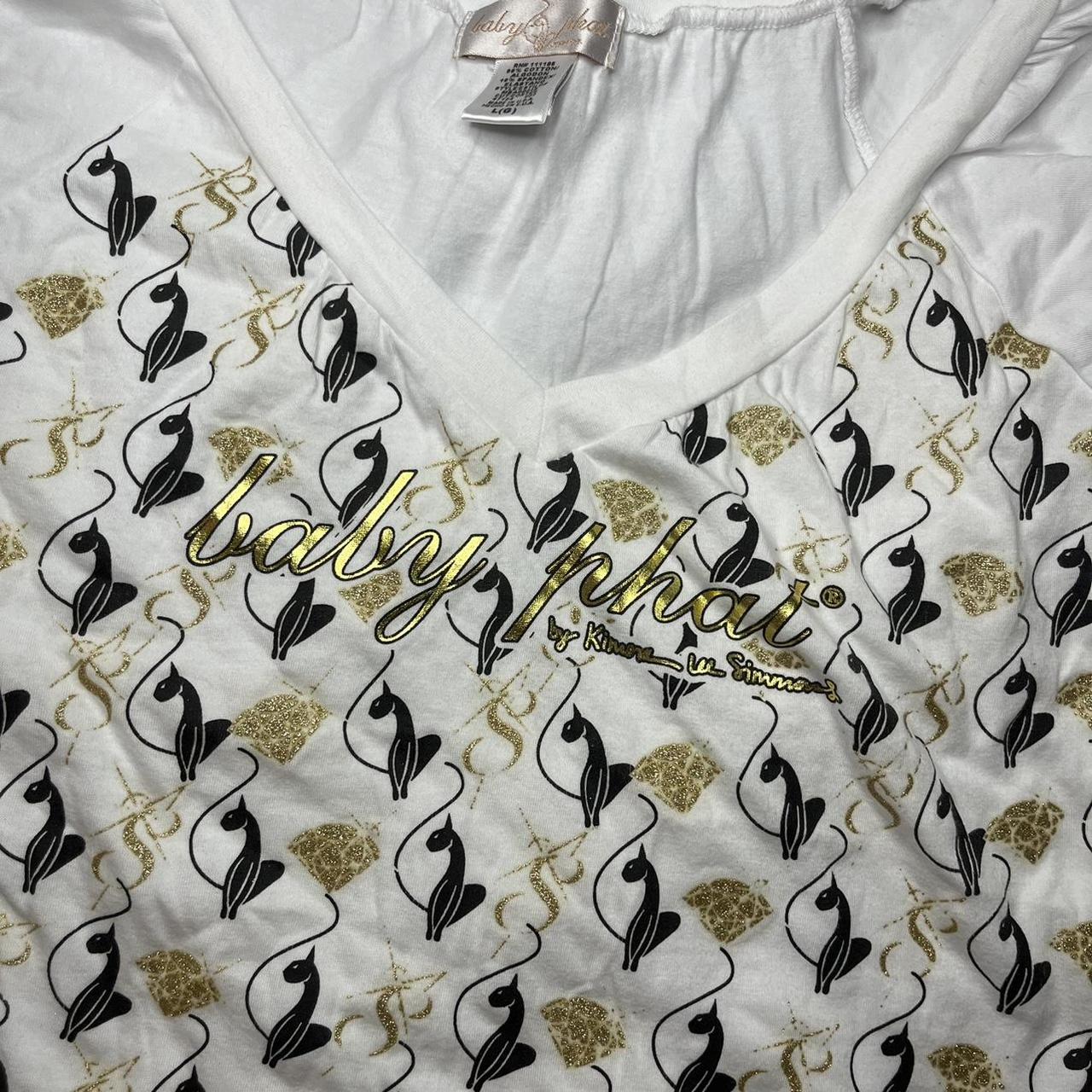This adorable baby phat printed top! Love the puff... - Depop